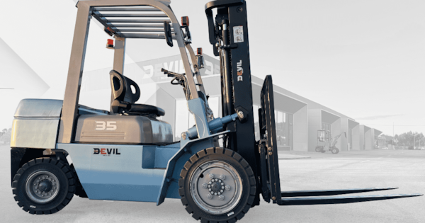 Empilhador Elétrico Profissional CPD35 3500KG 4.5MT c/ Bateria de Lítio ...